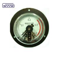 China WYYW Electric Contact Pressure Gauge Back Mount With Front Flange for sale