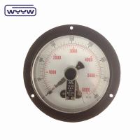 China 60mm Hydraulic Jack Pressure Gauge Manometer With Back Flange for sale