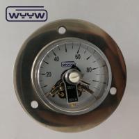 China 60mm Hydraulic Jack Pressure Gauge Manometer With Back Flange for sale