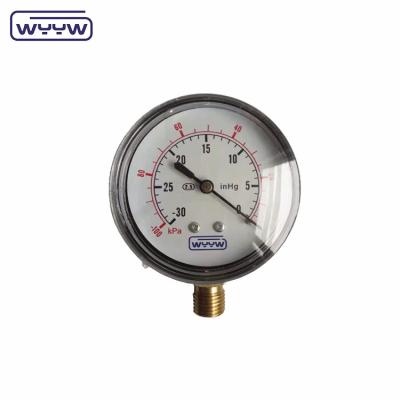 China capsule 63mm -100kpa micro manometer gauge for sale