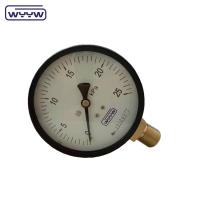China Black Steel Lpg Low Capsule Pressure Gauge 2.5