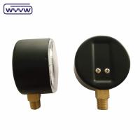 China Black Steel Lpg Low Capsule Pressure Gauge 2.5
