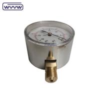 China Mbar Kpa General Steel Capsule Pressure Gauge 100mm OEM ODM OBM Customized for sale