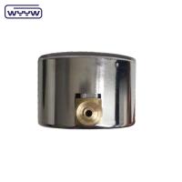 China Stainless Steel Low Pressure Manometer Mbar Bellows 63mm 0-6 Kpa Pressure Gauge for sale