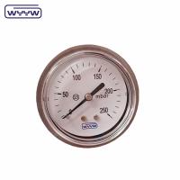 China bellows axial connection -40-60cmH2O 63mm capsule medical equipment cmh2o manometer for sale