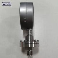 China SS316L Diaphragm Seal Pressure Gauge Liquid Filled Anti Corrosive for sale