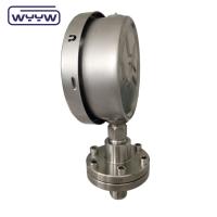 China SS316L Diaphragm Seal Pressure Gauge Liquid Filled Anti Corrosive for sale