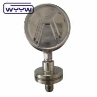 China WYYW Diaphragm Pressure Gauge 100mm Heavy Duty Pressure Gauge for sale
