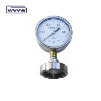 China 60mm Diaphragm Pressure Gauge SS316 Industrial Pressure Meter for sale