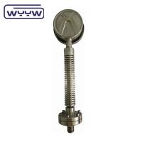 China high quality 100mm manufacturers of diaphragm seals pressure gauge for sale