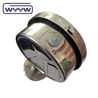China industrial manometer 100mm diaphragm seal chemical plant pressure gauge for sale
