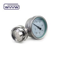 China all stainless steel diaphragm seal pressure gauge manometer for sale