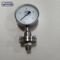China All Stainless Steel Indicator Pressure Gauge With Flange CE Approved for sale