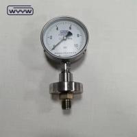 China All Stainless Steel Indicator Pressure Gauge With Flange CE Approved for sale