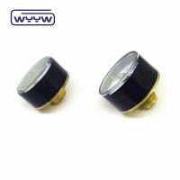 China High Quality 1inch 5000 6000 PSI back connection high pressure gauge for Paintball regulator for sale