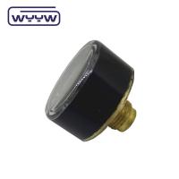 China High Quality 1inch 5000 6000 PSI back connection high pressure gauge for Paintball regulator for sale