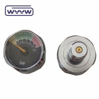 China Steel Mini Pressure Gauge 23mm 300bar Sprinkler Pressure Gauge for sale