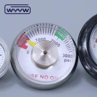 China 38mm oxygen use no oil psi medical pressure manometer for sale
