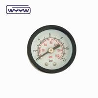 China use no oil 38mm psi pressure gauges for fire extinguisher for sale