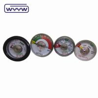 China wholesaler factory supply 4500psi 30mm mini air pressure gauge for sale