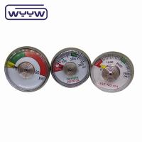 China OEM Mini Pressure Gauge 38mm Steel Extinguisher Pressure Gauge for sale