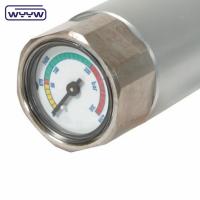 China 350 Bar Miniature Pressure Gauge 23mm Brass Case Back Mounting for sale