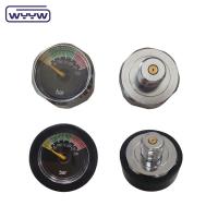 China OEM Mini Air Pressure Gauge 300 Bar 250bar 1 Inch 25mm 23mm Manometer Pcp for sale