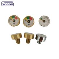 China 1 Inch 25mm Bar Psi Small Manometer Pressure Gauge 1/8 Npt 1 Year Warranty for sale