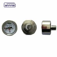 China 1 Inch 25mm Bar Psi Small Manometer Pressure Gauge 1/8 Npt 1 Year Warranty for sale
