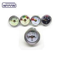 China 1 Inch 25mm Bar Psi Small Manometer Pressure Gauge 1/8 Npt 1 Year Warranty for sale