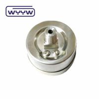 China Dry Use No Oil Back Mount Pressure Gauge 160 Psi Air 60mm SS Pressure Gauge for sale