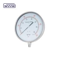 China no oil pressure gauge stainless steel case for sale