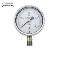 China High Accuracy Stainless Steel Pressure Gauge 6
