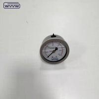 China 2.5 Inch Axial Liquid Filled Pressure Gauge Vibration Proof All Stainless Steel for sale