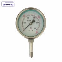 China High Pressure Oil Psi 1000 Bar Boom Sprayer Pressure Gauge Manometer for sale