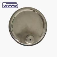 China Back Connection 100mm Oil Filled Pressure Gauge Ss304 Stainless Steel for sale