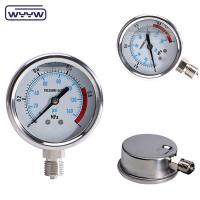China CE High Pressure Gauge Stainless Steel Autoclave Pressure Gauge Manometer for sale