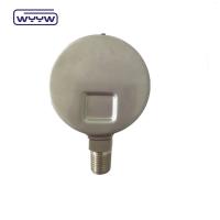 China EN837-1 bayonet bezel oil 63mm pressure gauge for sale