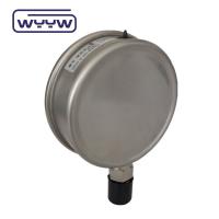 China OEM ODM OBM Liquid Filled Pressure Gauge 100mm Stainless Steel Material for sale