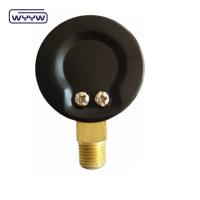 China Bottom Mount Economy Pressure Gauge With NPT BSP Connection For Air And Water for sale