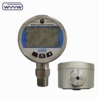 China Vaccum Pressure Limits Digital Pressure Gauge With 80mm Diameter Working Temp 20-140 °F for sale