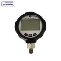 China Working Temp 20-140 °F -6.67 To 60°C 80mm Digital Pressure Gauge With 304SS Element Material for sale