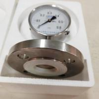 China 1/2 Thread Size Bourdon Tube Pressure Gauge with 1/4 Inch NPT Connection Size for Accurate Pressure Measurement for sale