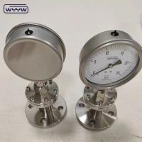 China 1/2 Thread Size Bourdon Tube Pressure Gauge with 1/4 Inch NPT Connection Size for Accurate Pressure Measurement for sale