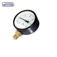 China 2.5 Inches Dial Size Vacuum Measurement Instrument For Pressure Range Of 30inHG Vacuum Through 15000psi for sale