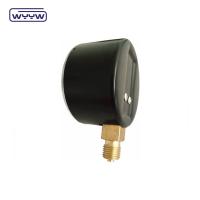China Accuracy Capsule Pressure Gauge Aluminum Dial Black Steel or Stainless Steel Case 2.5% Pressure Accuracy for sale