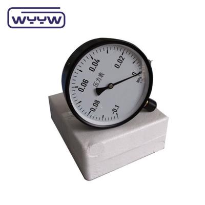 China Customized Support Compound Pressure Gauge Radial Or Back Mount No Oil / Dry for sale