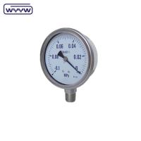 China Compound Pressure Gauge For Measuring Both Positive And Negative Pressure Stainless Steel Case for sale