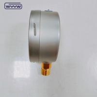 China Availble Oil Filling Phosphor Bronze Bourdon Tube Material Pressure Gauge Manometer For High Precision Measurements for sale