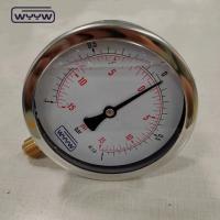 China Brass Movement Connection Material Gauge For Pressure And Vacuum Systems For Heavy Duty Applications for sale